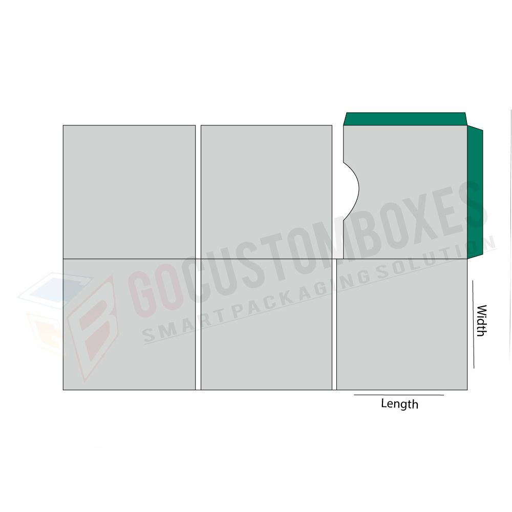 Six Panel Cd Jacket - Go Custom Boxes UK