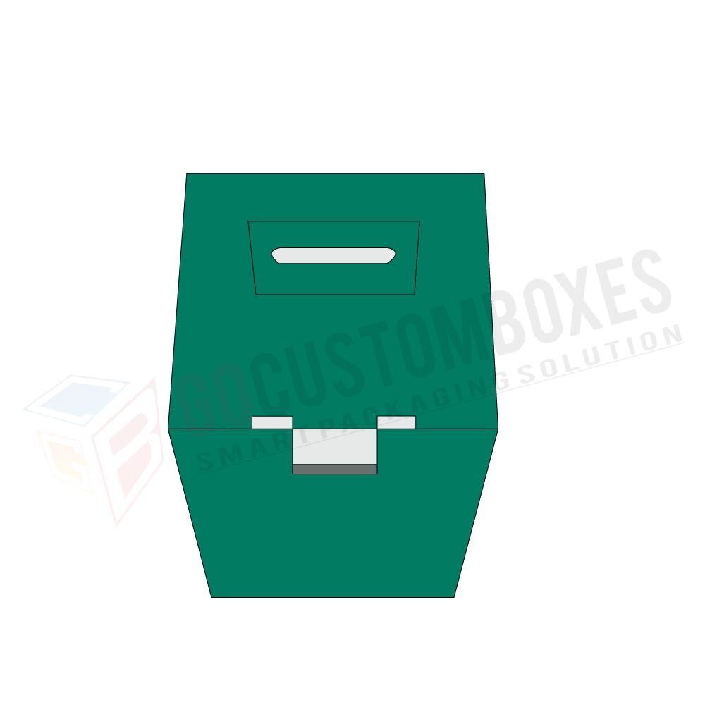 Box With Hanging and Locking Tabs - Go Custom Boxes UK