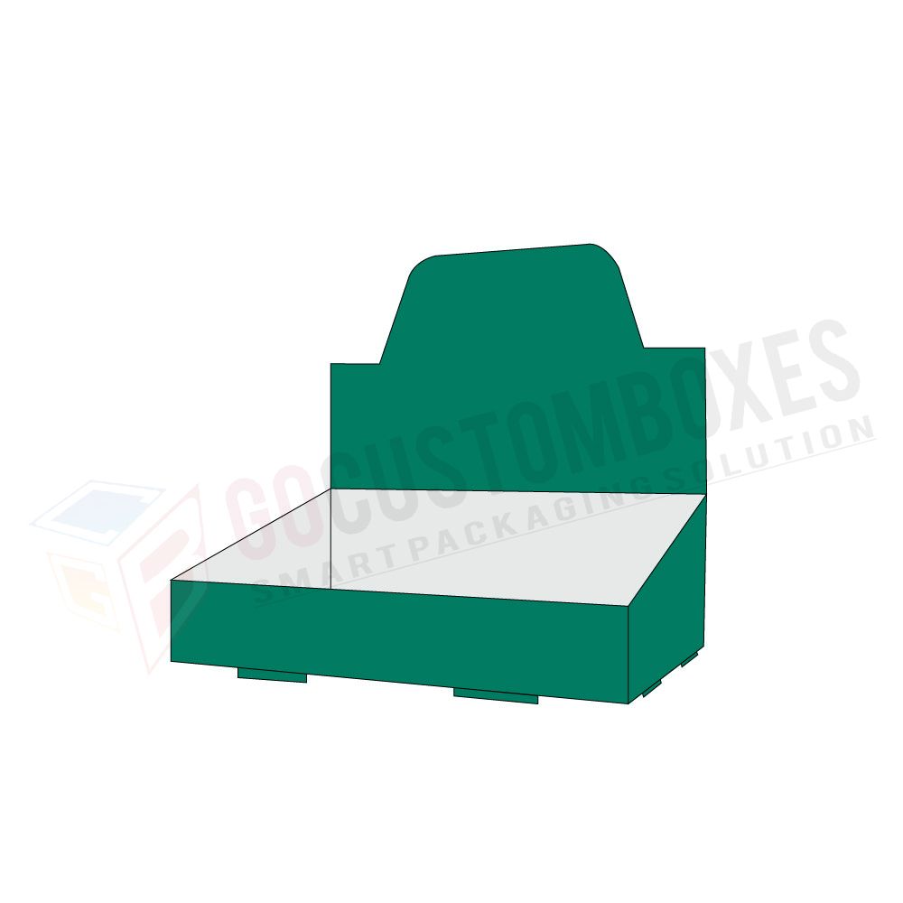 Self-Locked Counter Display Tray: Design & Printing