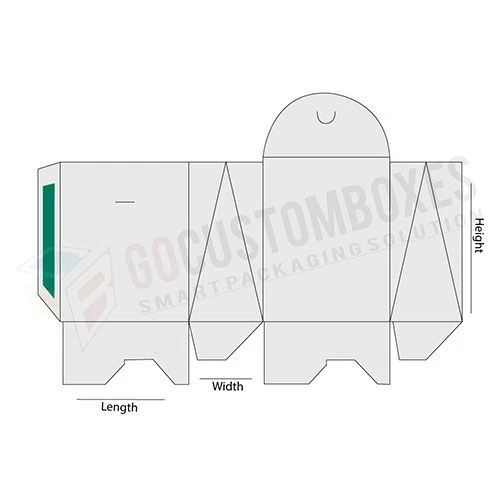 Buy Custom Printed Gable Bag Auto Bottom Boxes