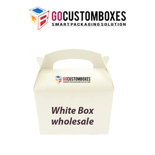 Order White Box at Single Click - Go Custom Boxes